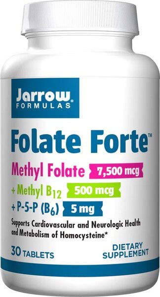 Jarrow Formulas - Folate Forte - 30 tabs - Eco Supplements